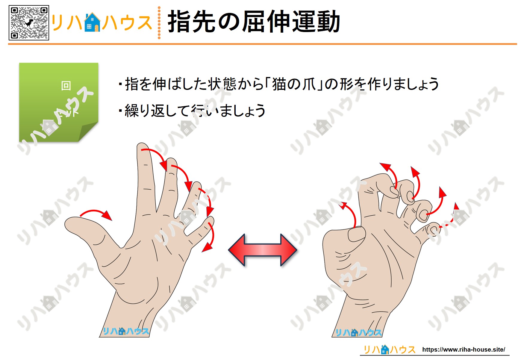 【無料ダウンロード】手指PIP・DIP関節の屈曲伸展運動イラスト｜自主トレ素材（リハビリ用） – リハビリ/自主トレーニング/脳トレ/認知症 ...